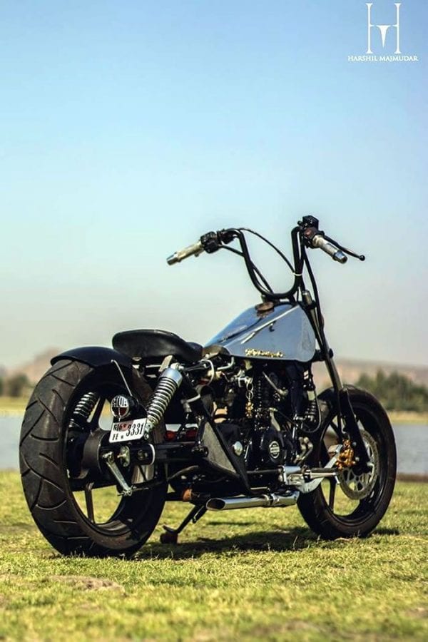 bajaj avenger bobber by j&d custom co. - bikerMetric