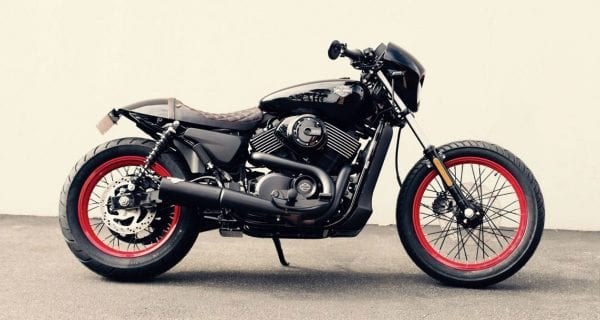 custom harley-davidson street 750 by chappell customs - bikerMetric