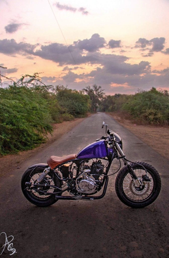 bajaj pulsar 180 bobber | the phantom by j&d custom co. - bikerMetric