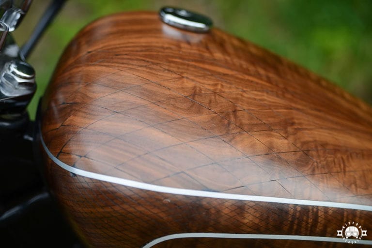 custom motorcycles with real wood veneer - bikerMetric